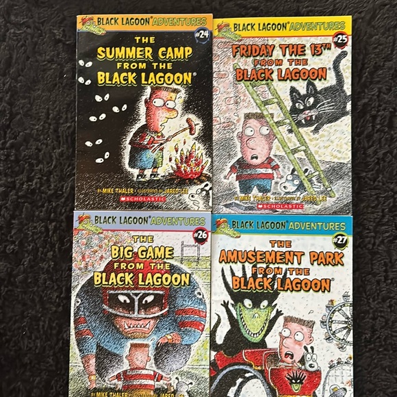 Other | Black Lagoon Adventures Chapter Book Set | Poshmark